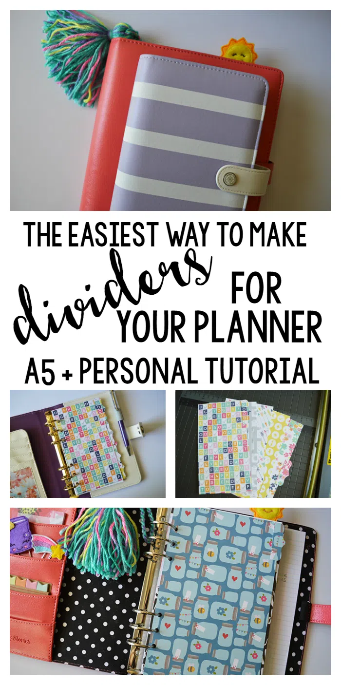 Diy Binder Dividers