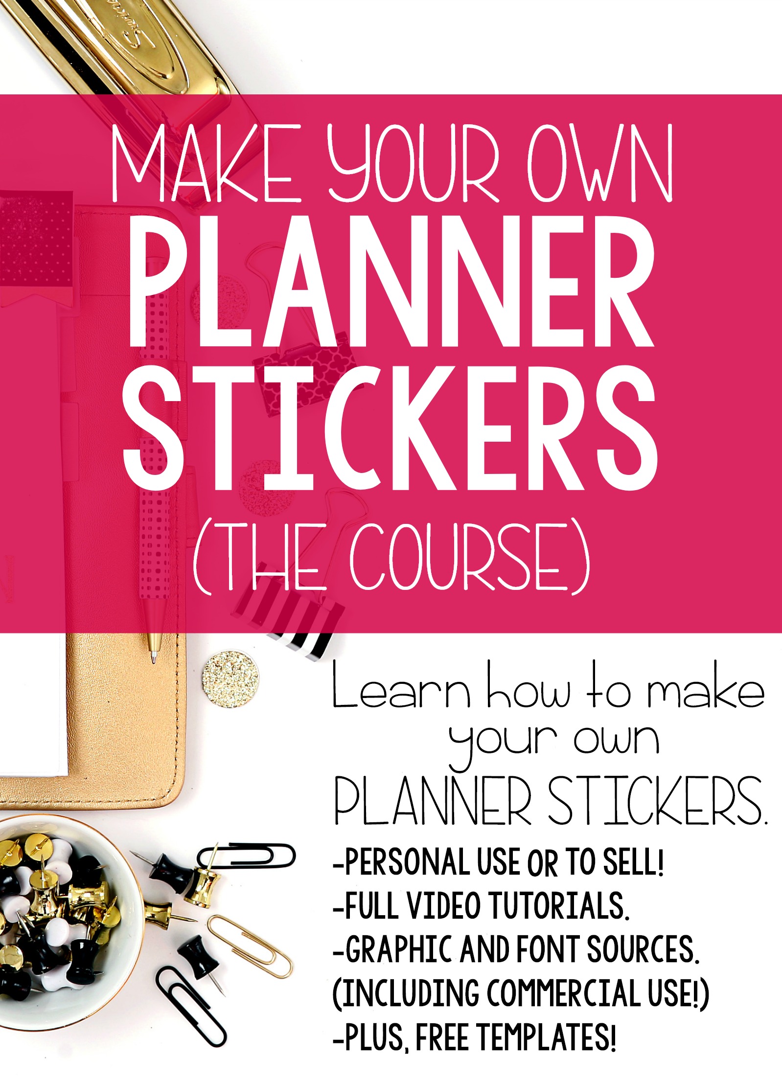 How To Make Planner Stickers With The Silhouette Easy Label Tutorial 