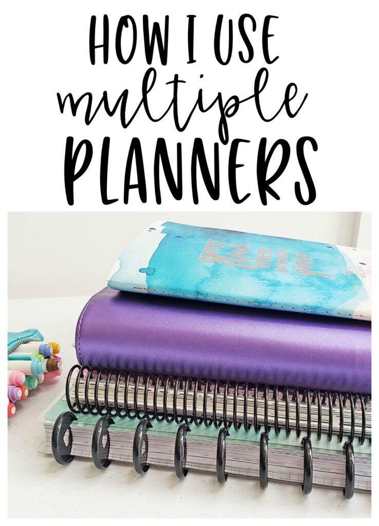 How to Use Multiple Planners - Planning Inspired
