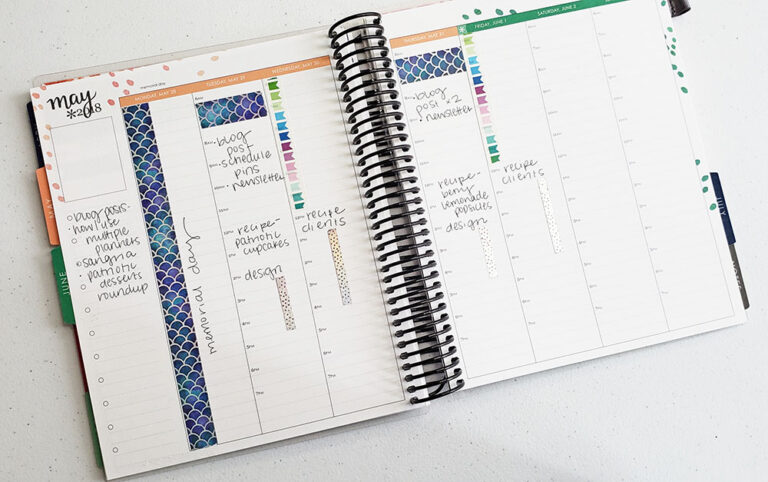 How to Use Multiple Planners - Planning Inspired