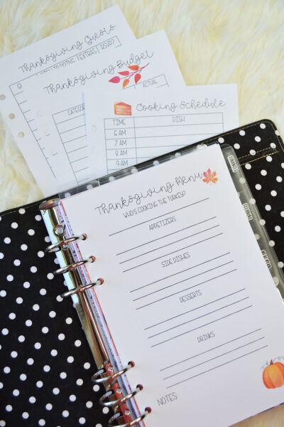 Free A5 Printable Inserts for Your Planner - Planning Inspired
