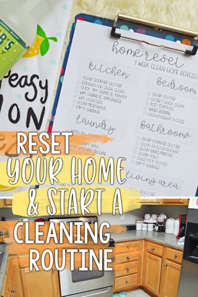 Daily Cleaning Routine Schedule 2022 