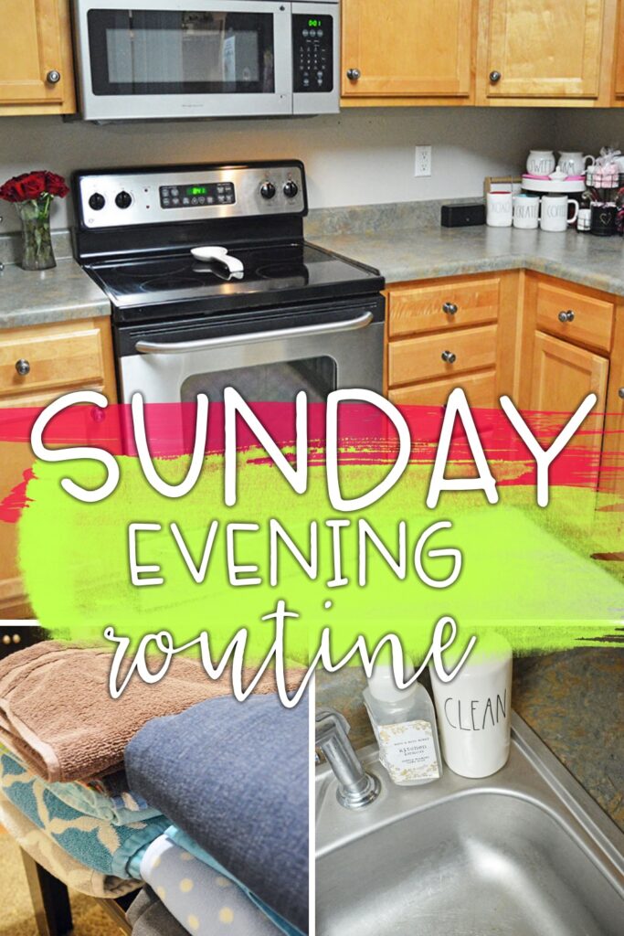 Sunday Evening Routine Ideas - Planning Inspired