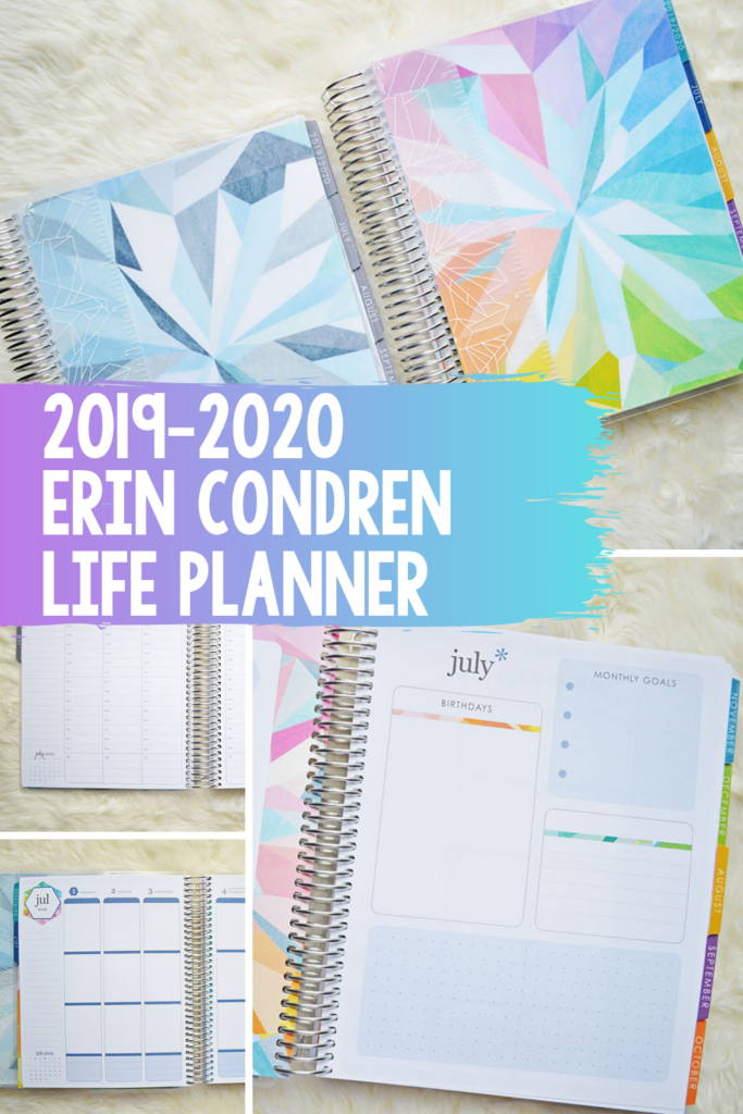 Erin Condren Life Planner 2019-2020 - Planning Inspired
