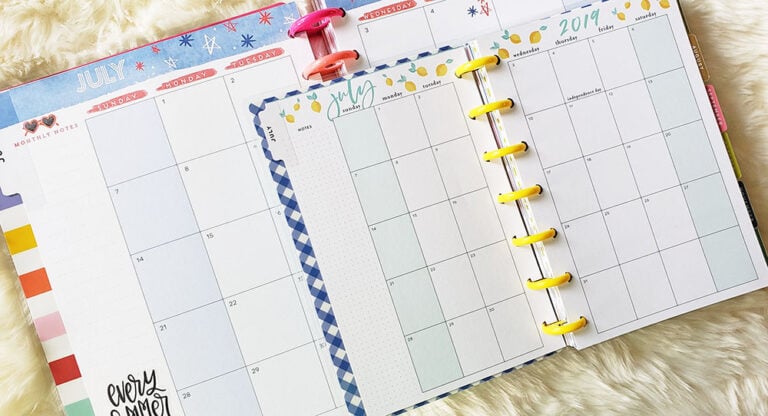 Happy Planner Sizes - Planning Inspired