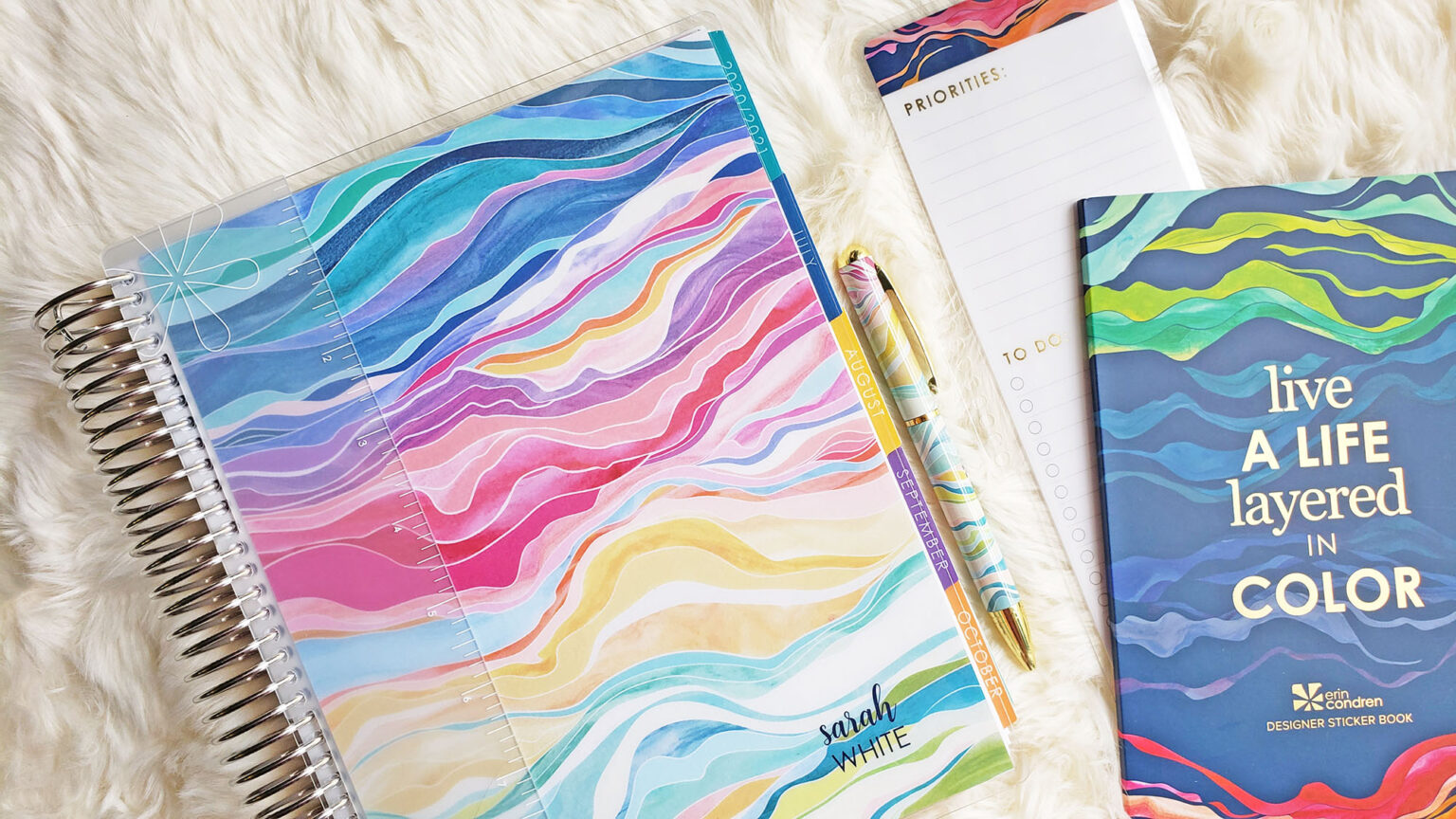 Using the Erin Condren Deluxe Monthly Planner for Budgeting