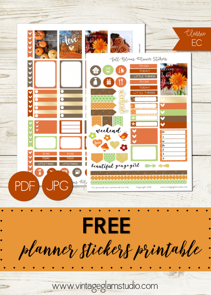 Free Fall Planner Printables - Planning Inspired