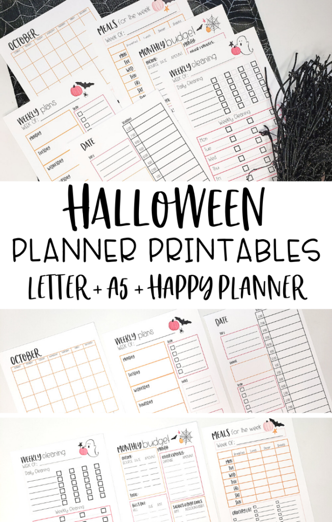 Free Printable Half Size Monthly Calendar For Your A5 Planner ...