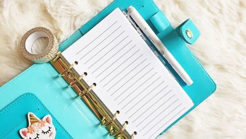 Free Printable Inserts | Notes Pages - Planning Inspired