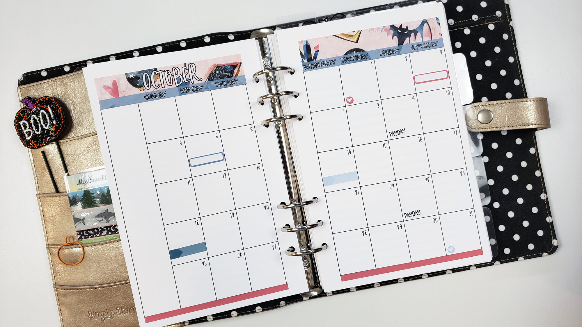 A5 Planner Setup for Fall 2020 - Planning Inspired