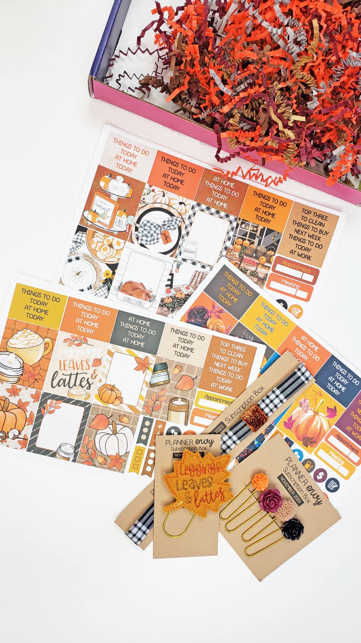 Planner Subscription Box Review | Planner Envy Subscription - Planning ...