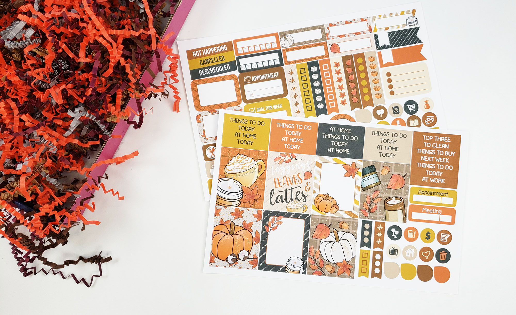 November Planner Envy Box - My Favorite Planner Subscription Box