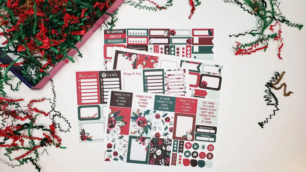Planner Envy Box December 2020 - Planning Inspired