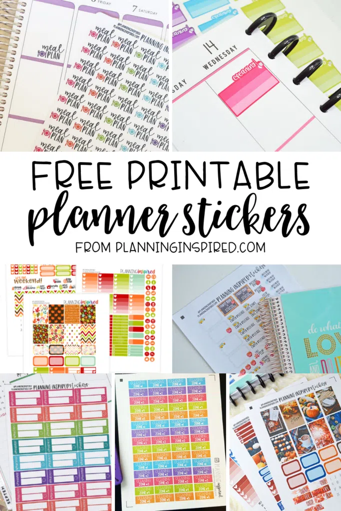 Free Printable Stickers - Planning Inspired