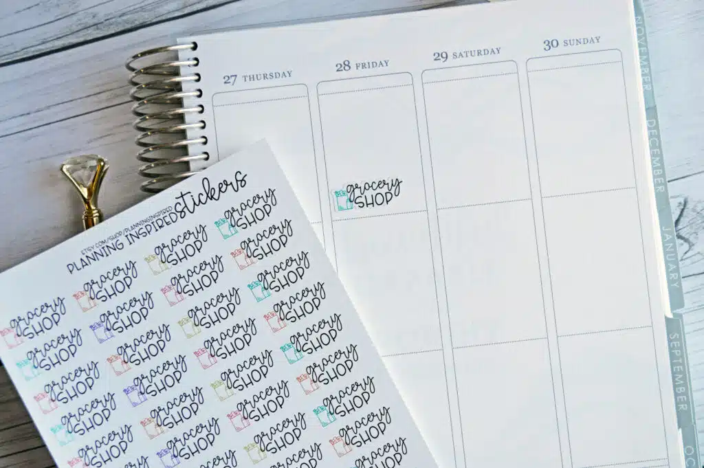 The Best Sticker Paper for Planner Stickers - Planning Inspired