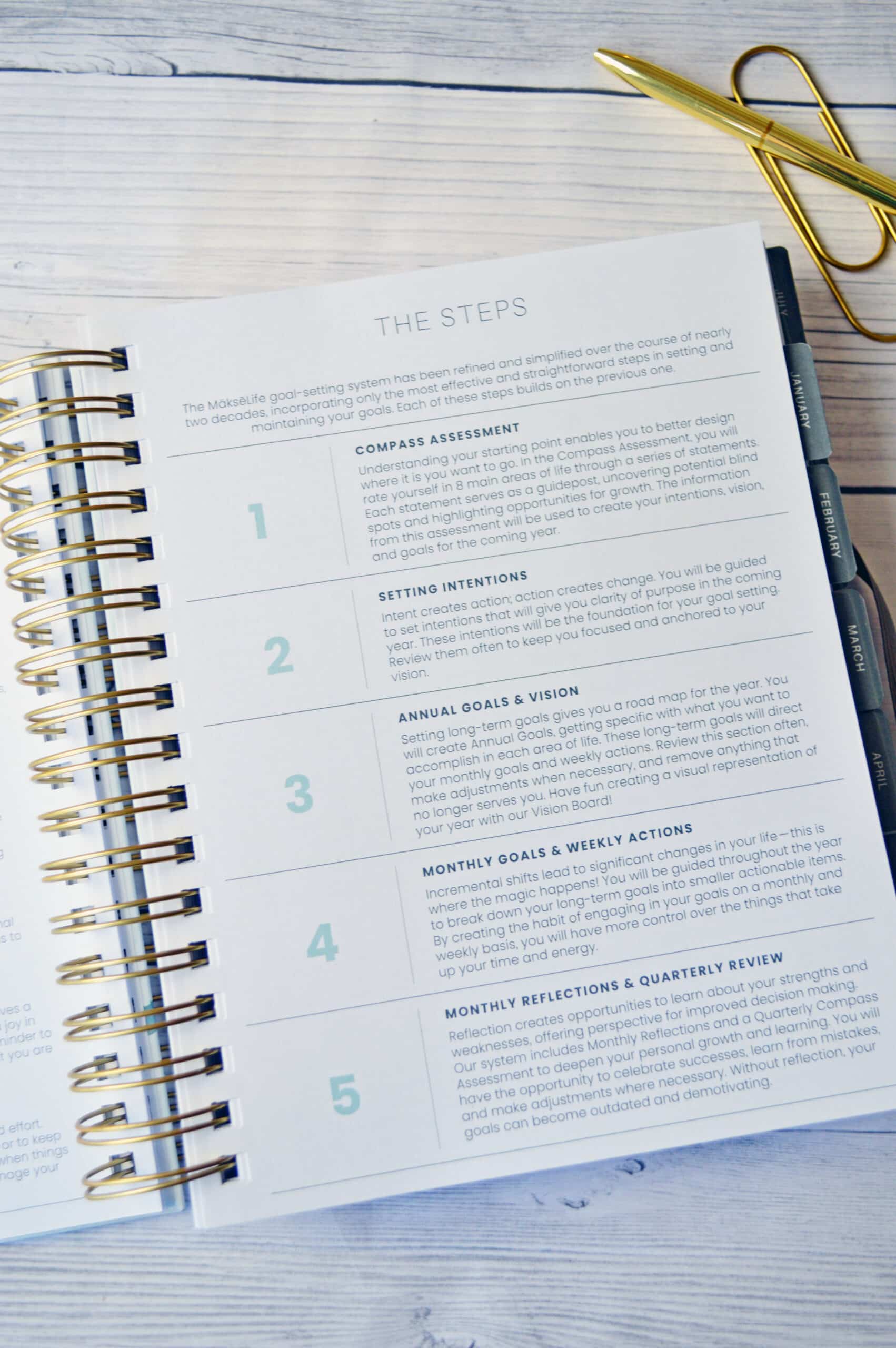 Makselife Planner Review - Planning Inspired