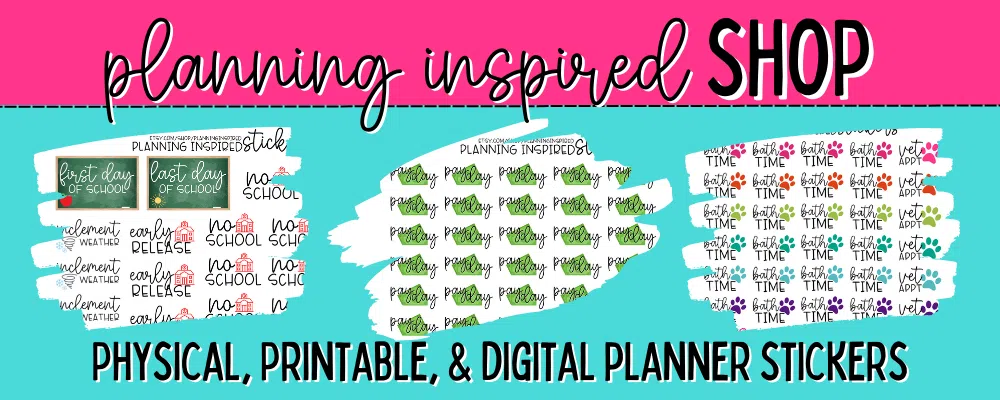 Free Printable Appointment Planner Stickers - Planning Inspired