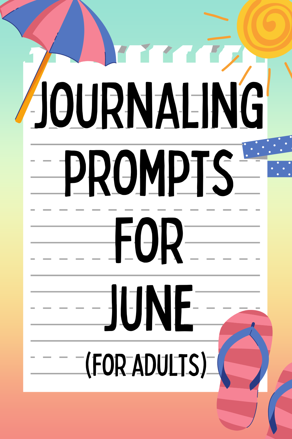 June Journal Prompts - Planning Inspired