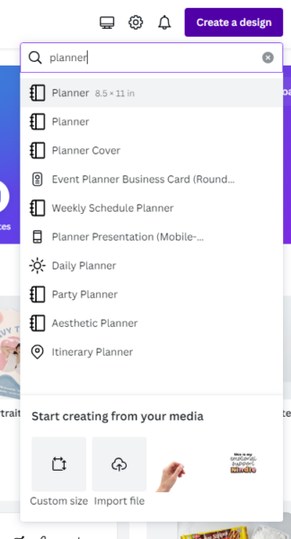 How to Make a Planner On Canva - Planning Inspired