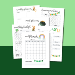 March Planner Printables - Planning Inspired