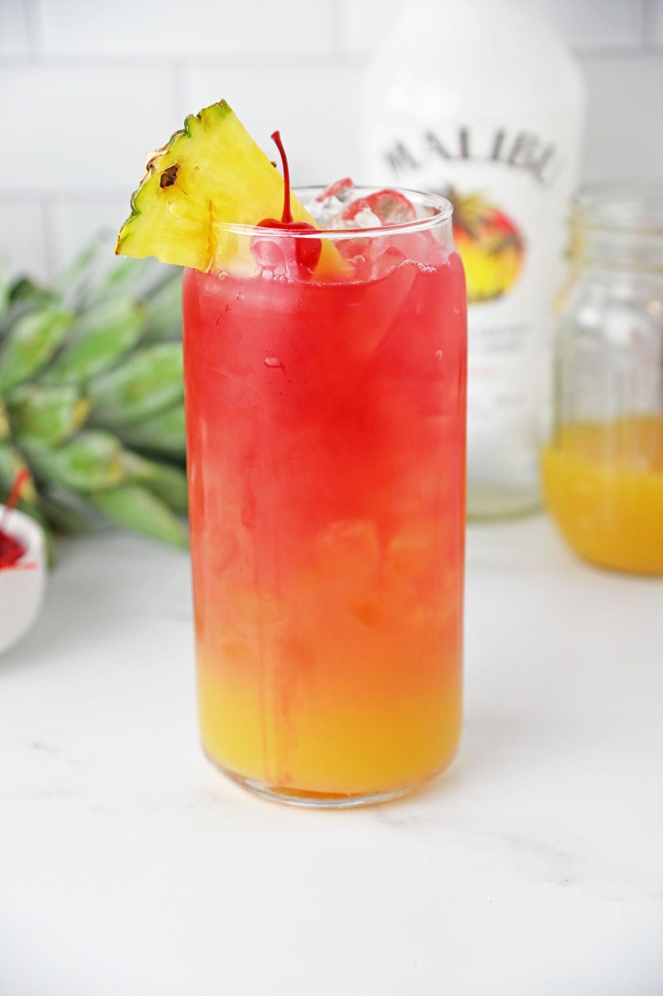 Malibu Bay Breeze Cocktail - Planning Inspired