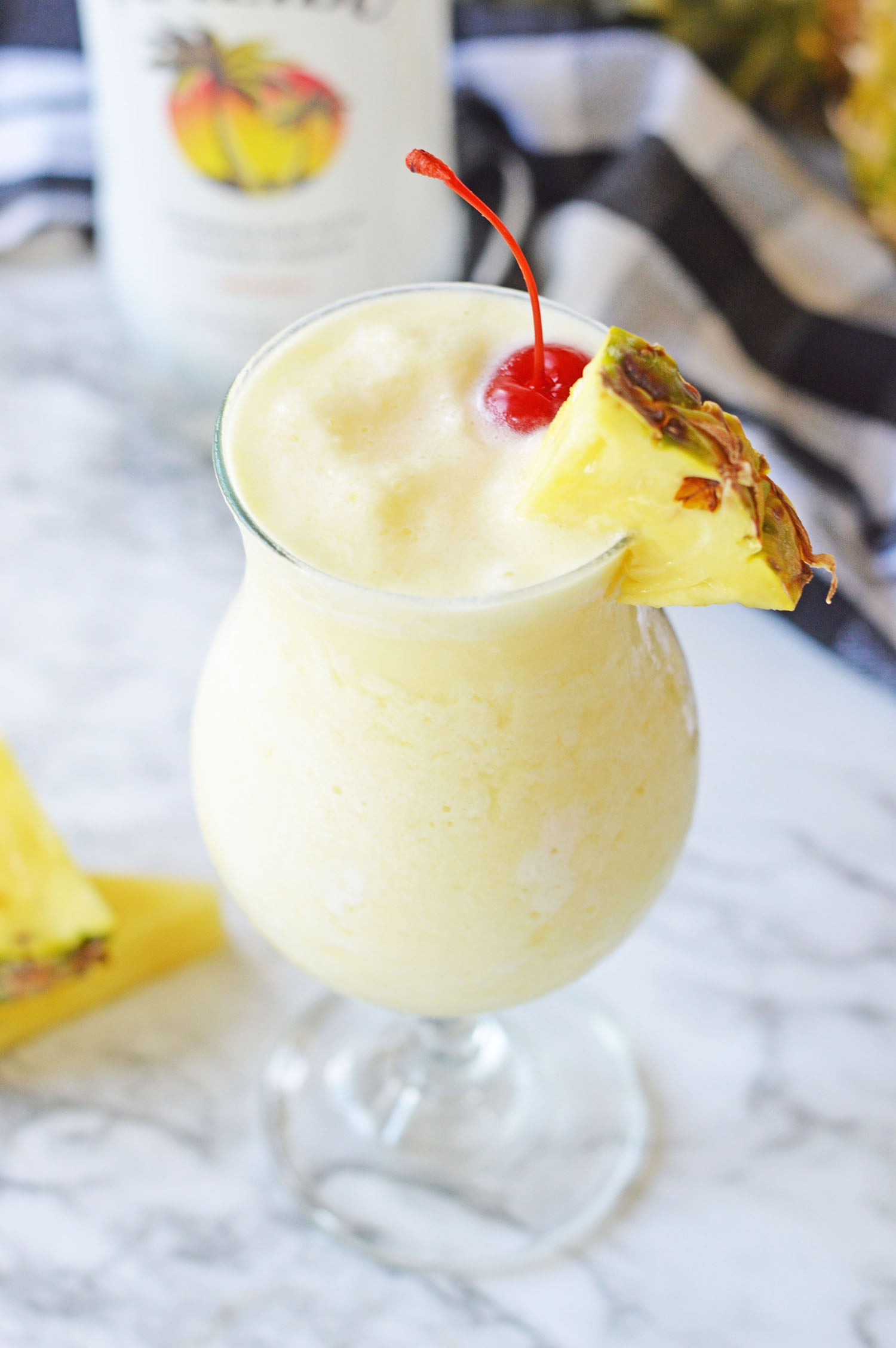 Pina Colada with Coconut Rum - Planning Inspired