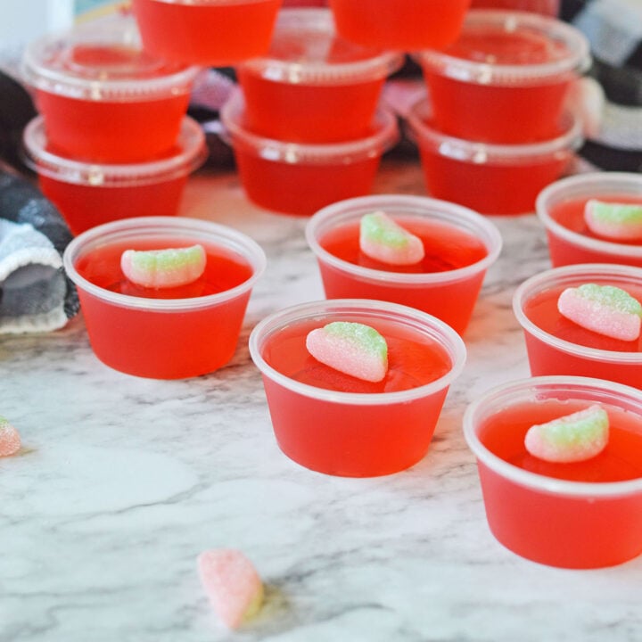 Black Jello Shots - Planning Inspired