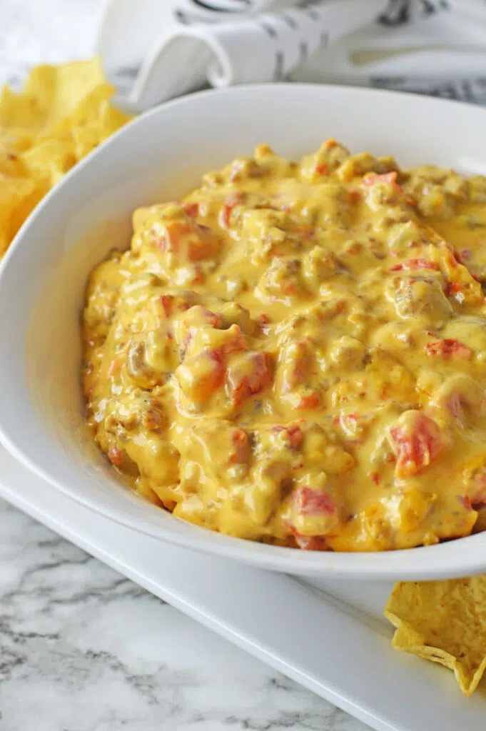 Rotel Dip Recipe - Planning Inspired