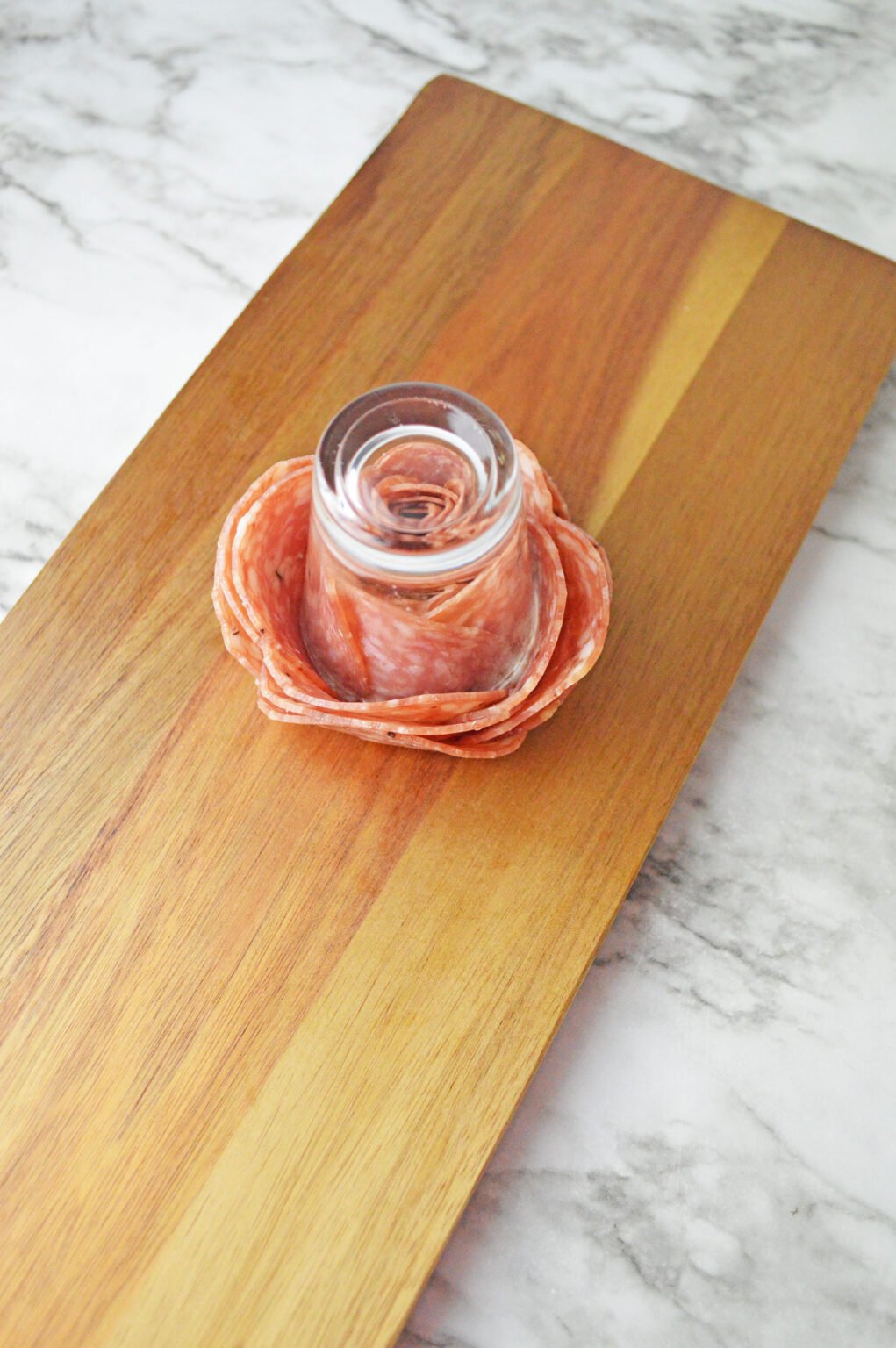 How to Make Charcuterie Roses - Planning Inspired