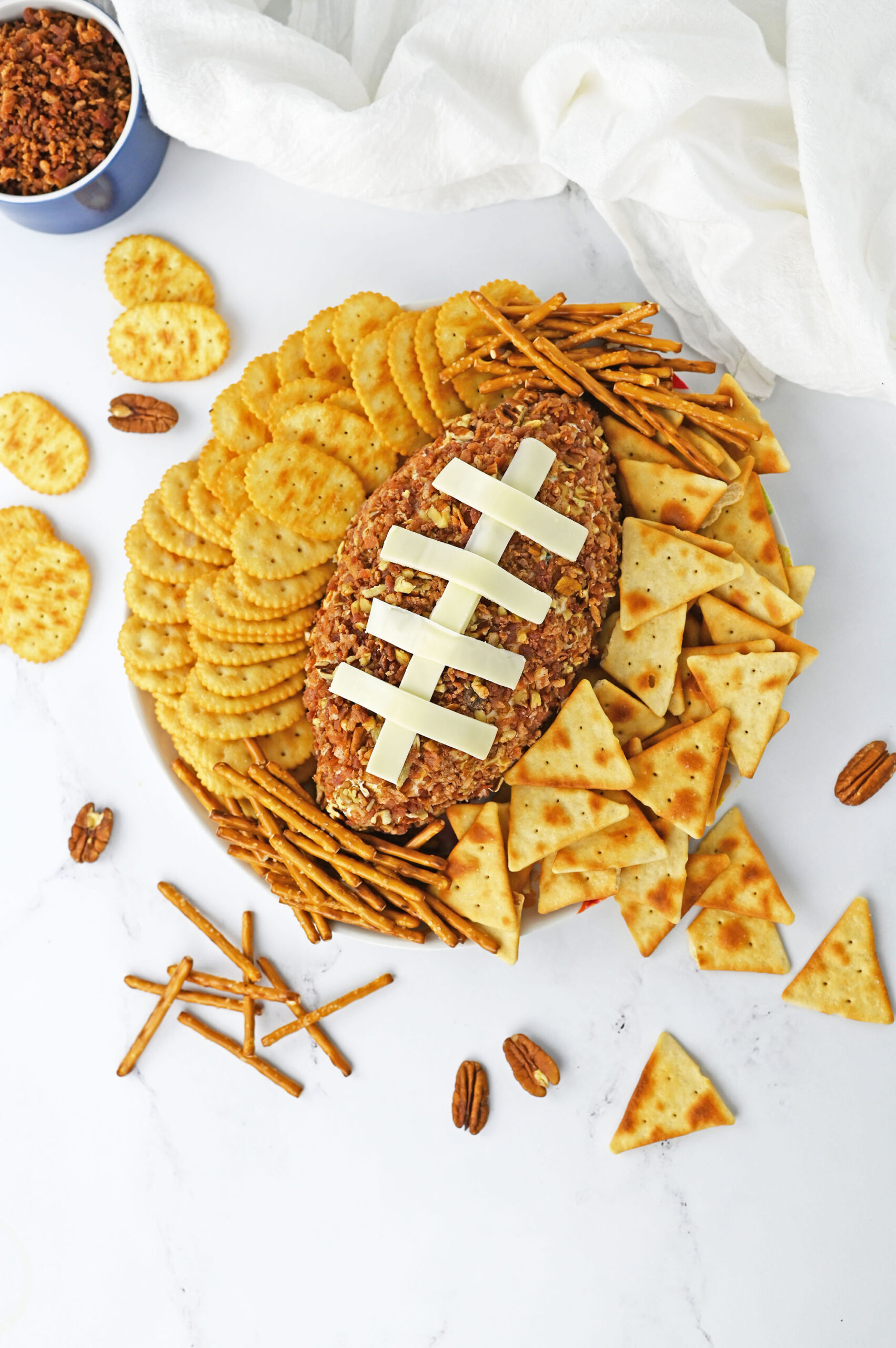 Football Cheese Ball - Planning Inspired
