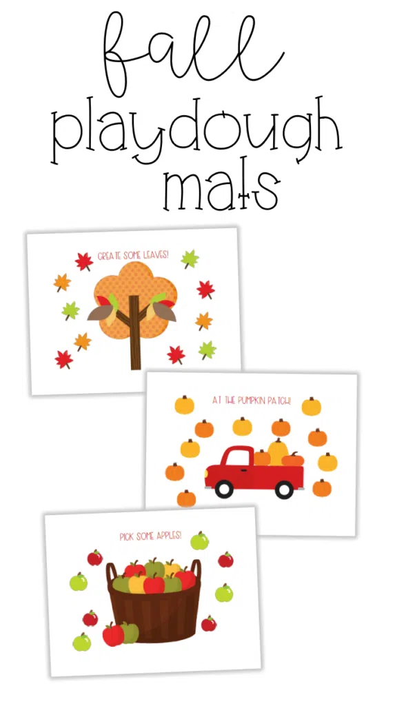 Pumpkin Playdough Recipe (and APPLE!) - Planning Inspired