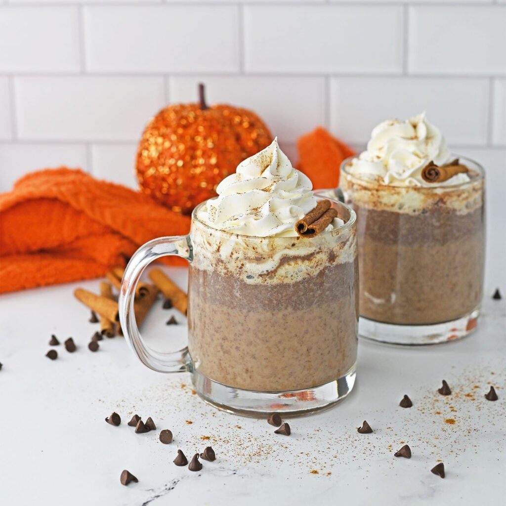 Pumpkin Spice Hot Chocolate - Planning Inspired