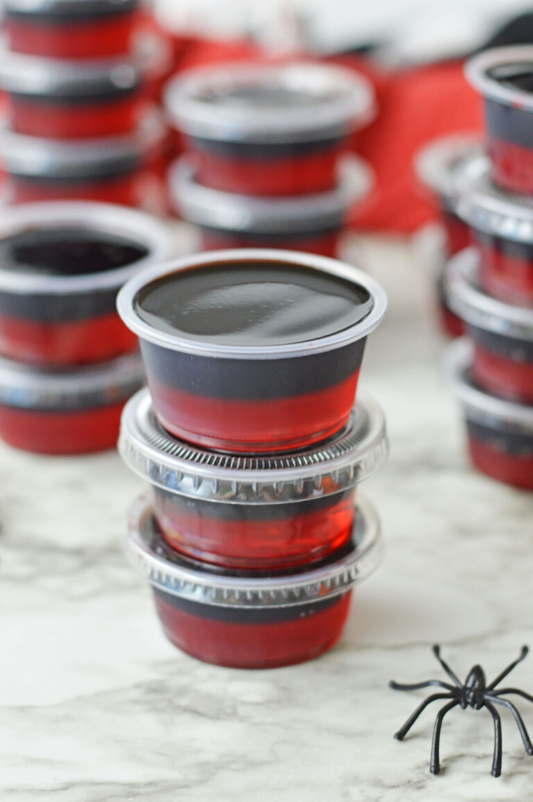 Vampire Jello Shots - Planning Inspired