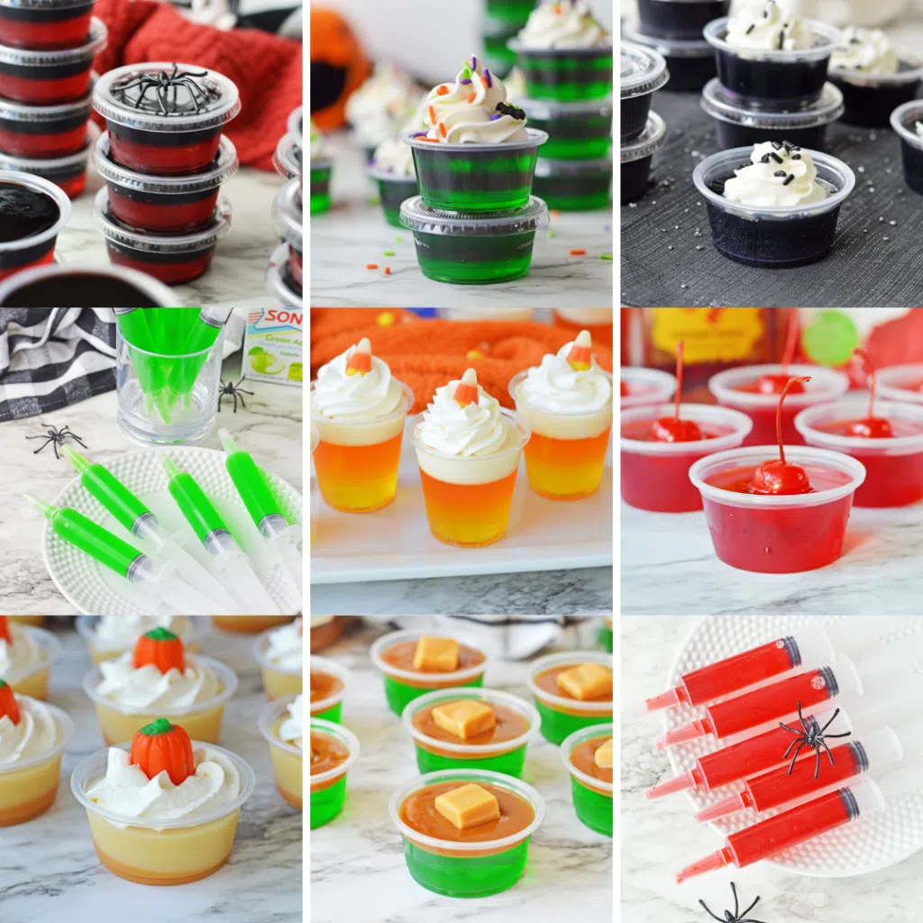 Halloween Jello Shots - Planning Inspired