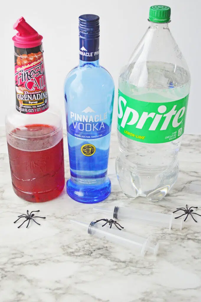 Halloween Syringe Drinks - Planning Inspired