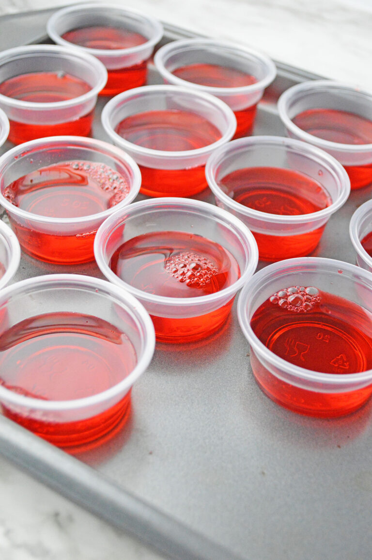 Vampire Jello Shots - Planning Inspired