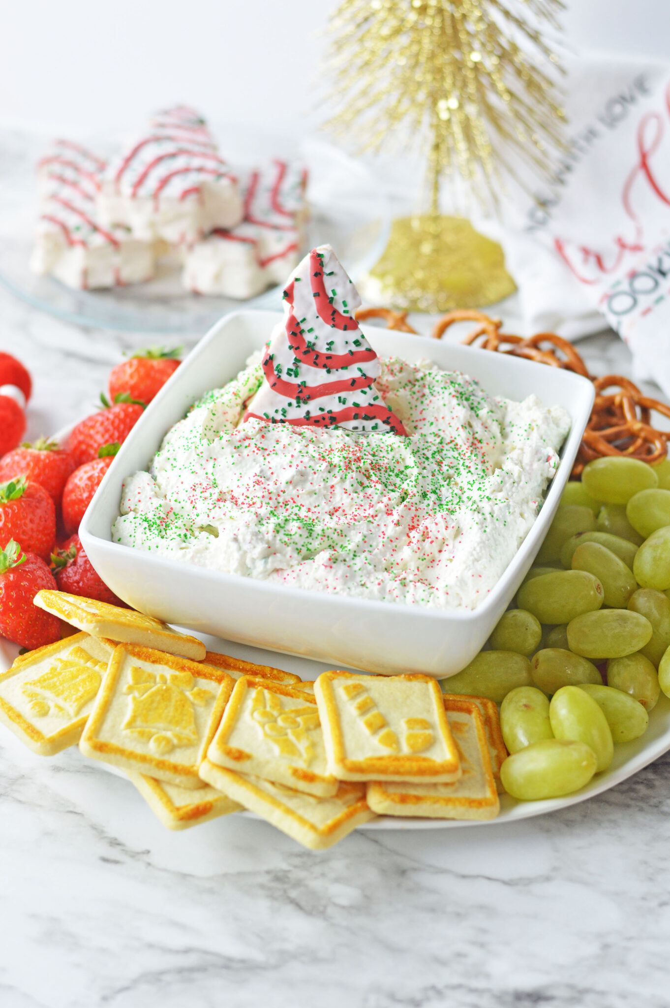Little Debbie Christmas Tree Dip - Planning Inspired