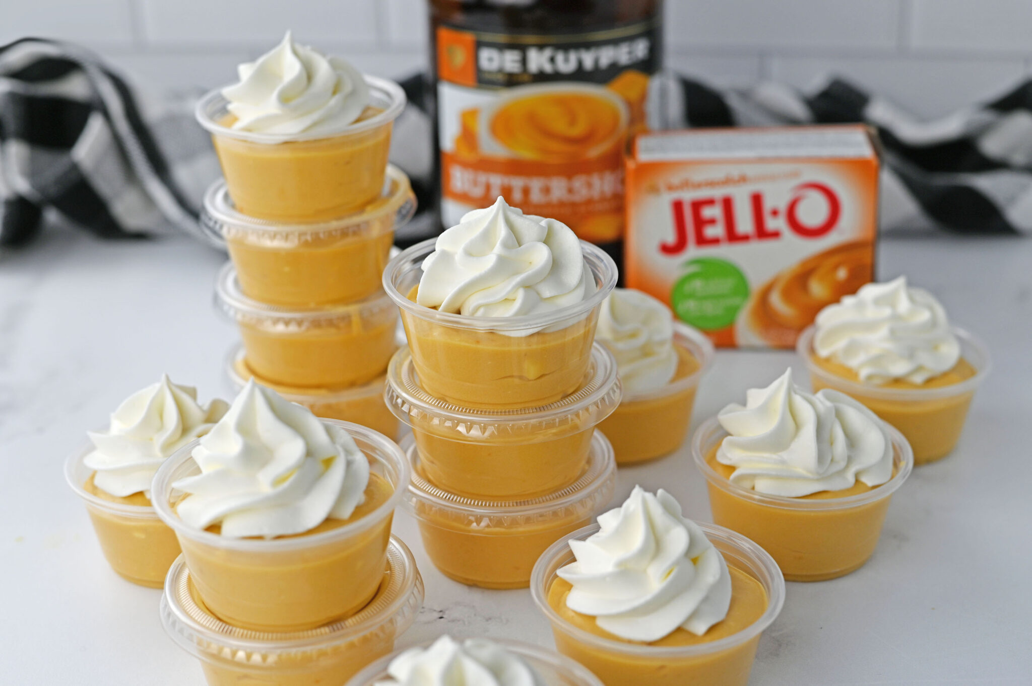 Butterscotch Pudding Shots - Planning Inspired