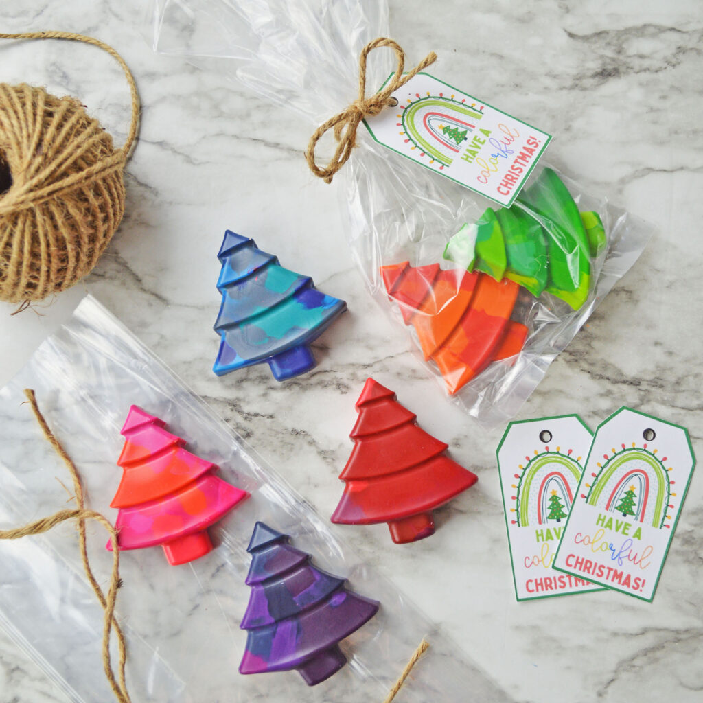 Homemade Christmas Crayons - Planning Inspired