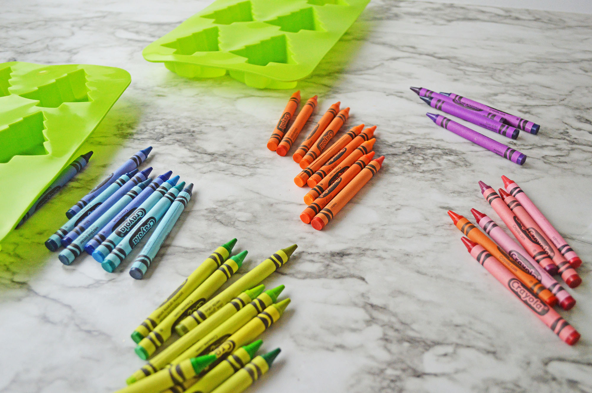 Homemade Christmas Crayons - Planning Inspired