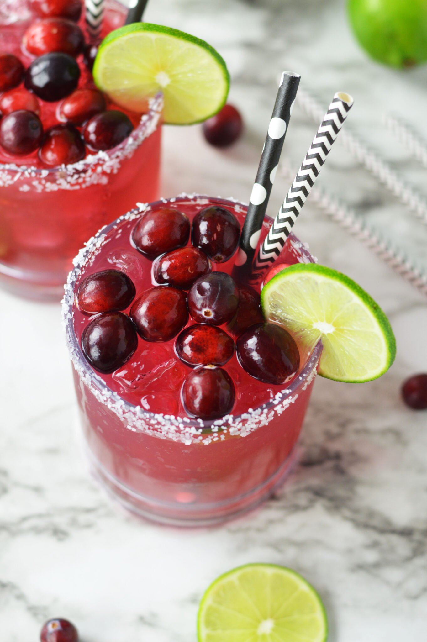 Christmas Cranberry Margarita Recipe - Planning Inspired