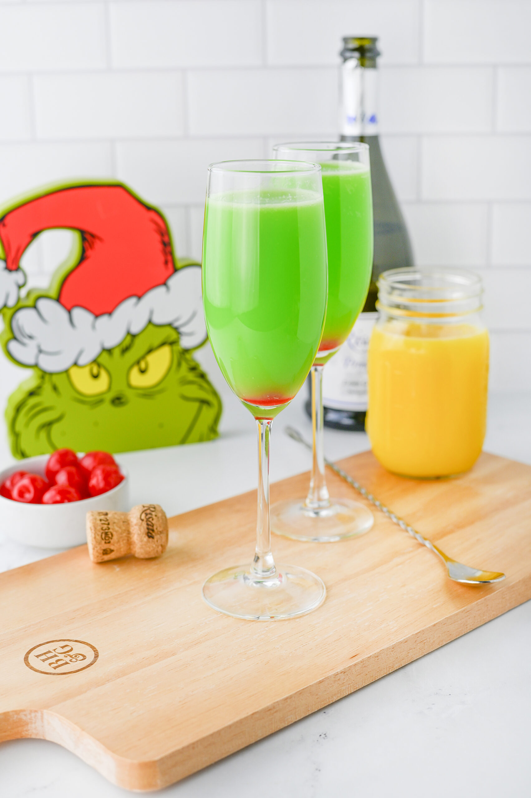 Grinch Mimosa - Planning Inspired