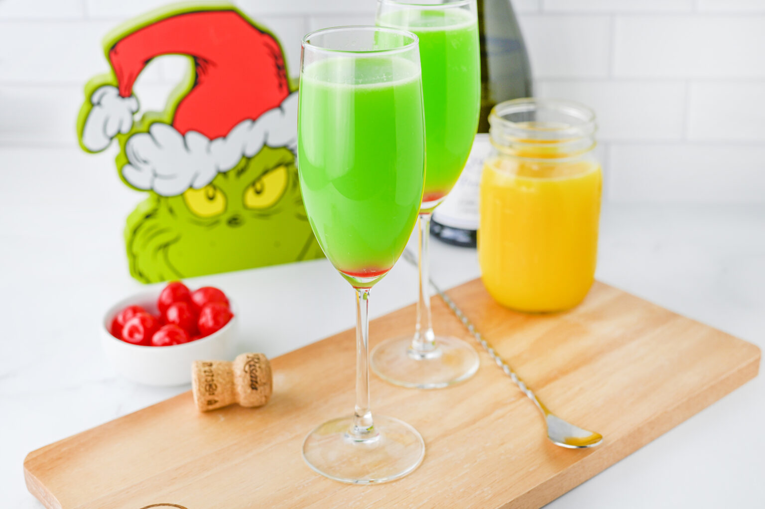 Grinch Mimosa - Planning Inspired