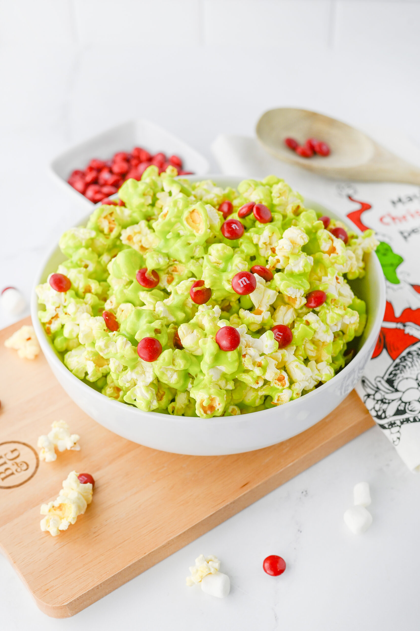 Grinch Popcorn - Planning Inspired