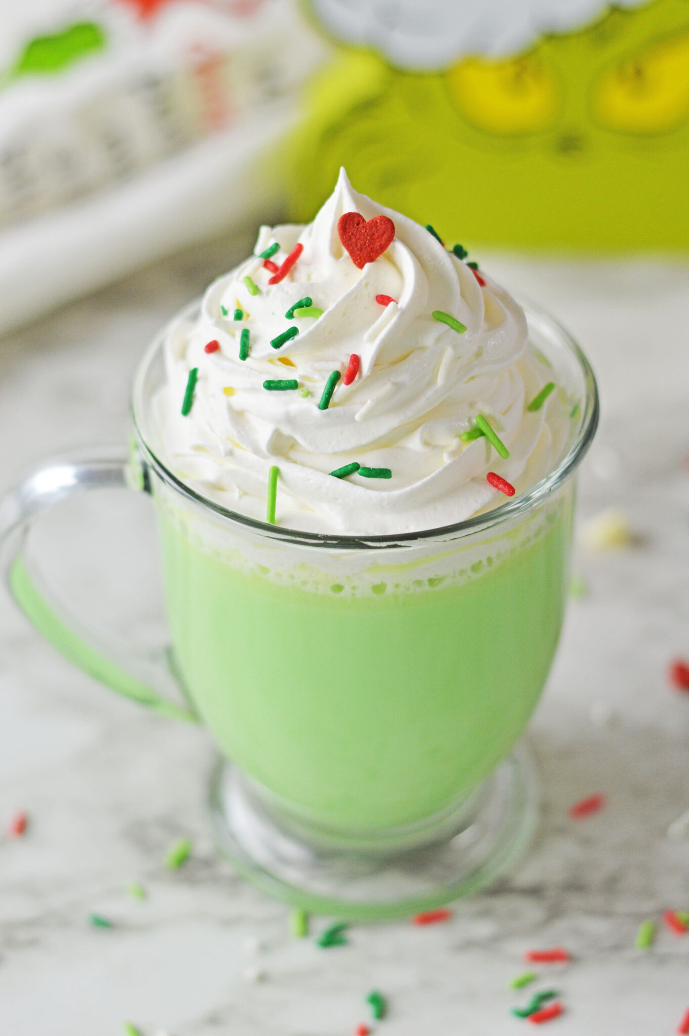 Grinch Hot Chocolate - Planning Inspired
