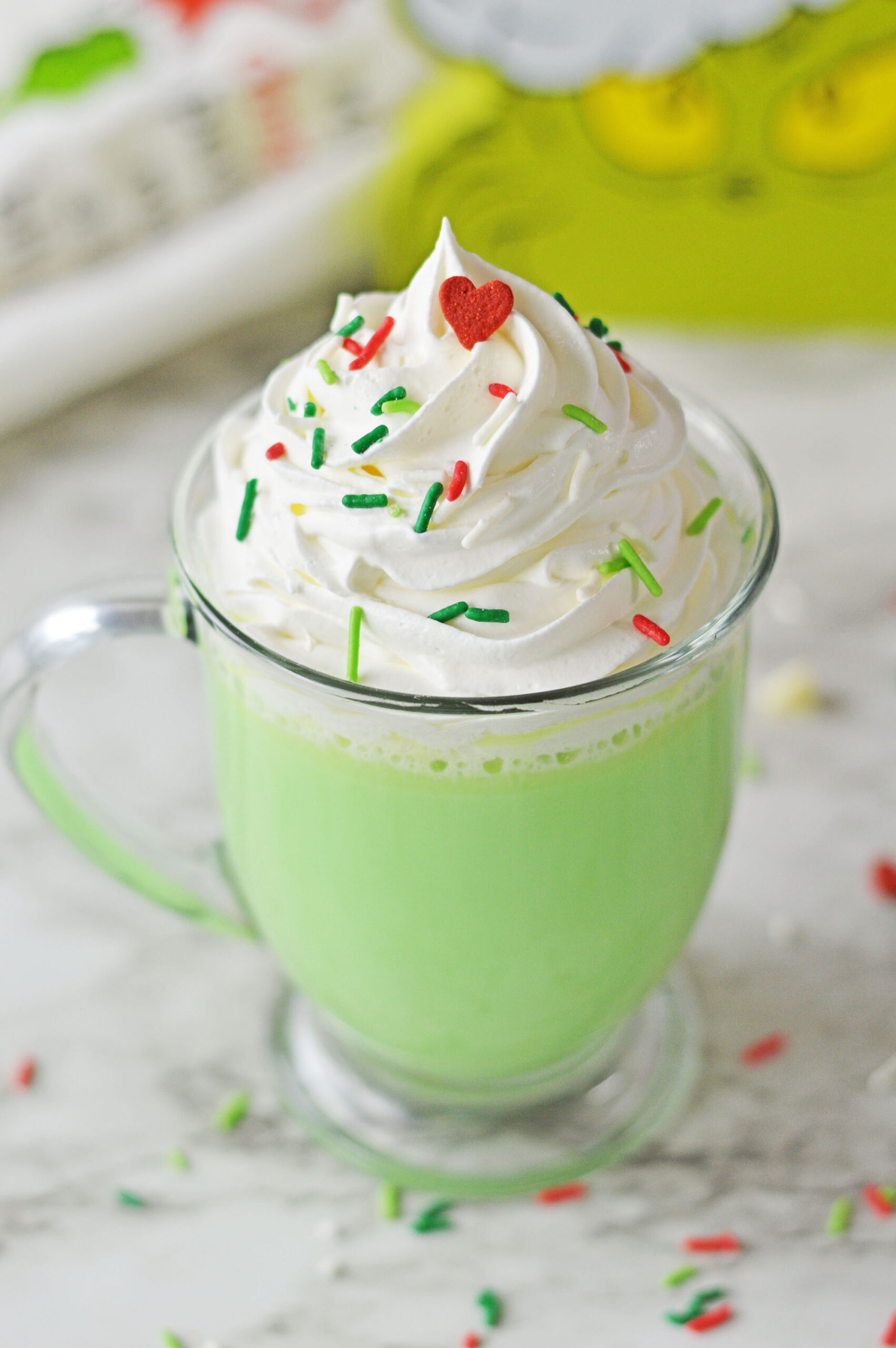 Grinch Hot Chocolate - Planning Inspired