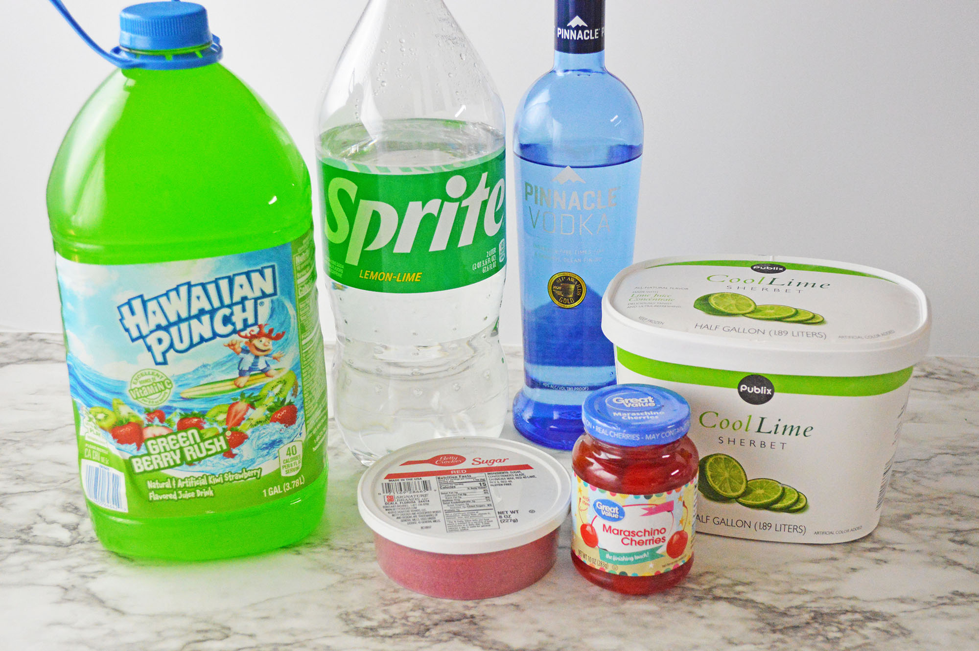 Boozy Grinch Punch - Planning Inspired