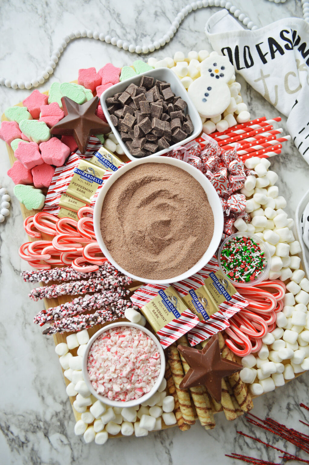 Hot Cocoa Charcuterie Board - Planning Inspired
