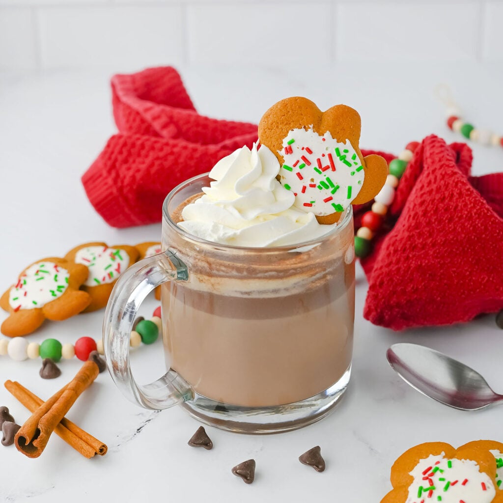 Gingerbread Hot Chocolate - Planning Inspired