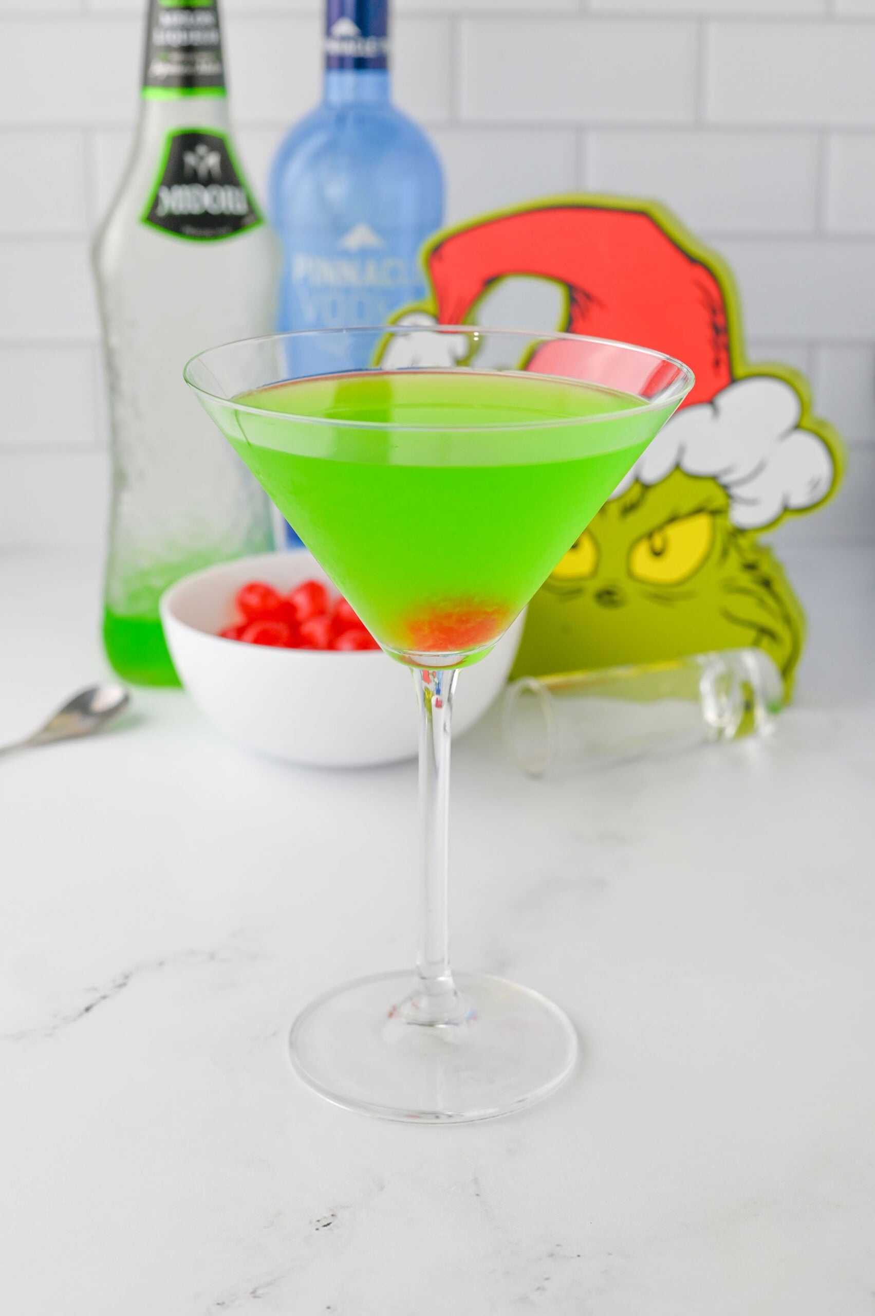 Grinch Martini - Planning Inspired